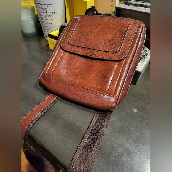 Christina Rui | Bags | Christina Rui Brown Leather Crossbody Bag | Poshmark